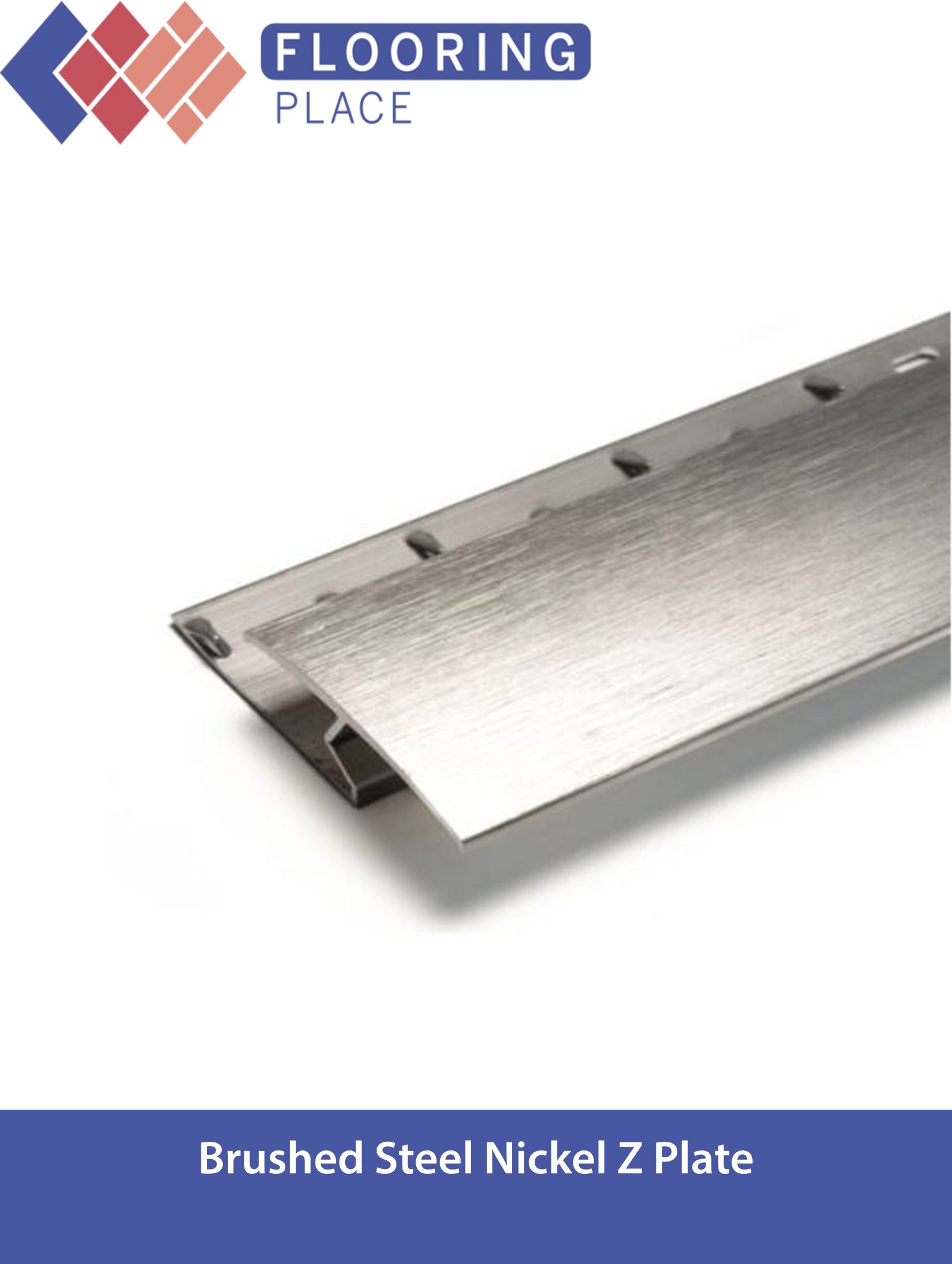 Superior Brushed Steel Nickel Z Plate