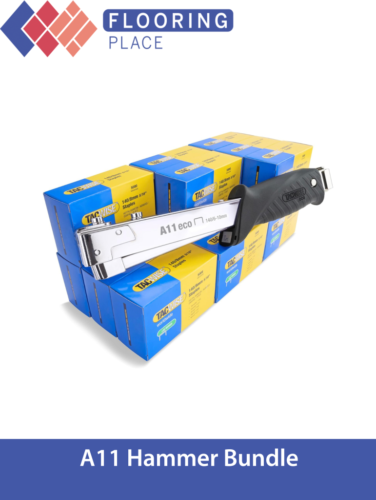 Tacwise 1179 A11 Hammer Tacker with 75,000 140/8mm Staples, Uses Type ...